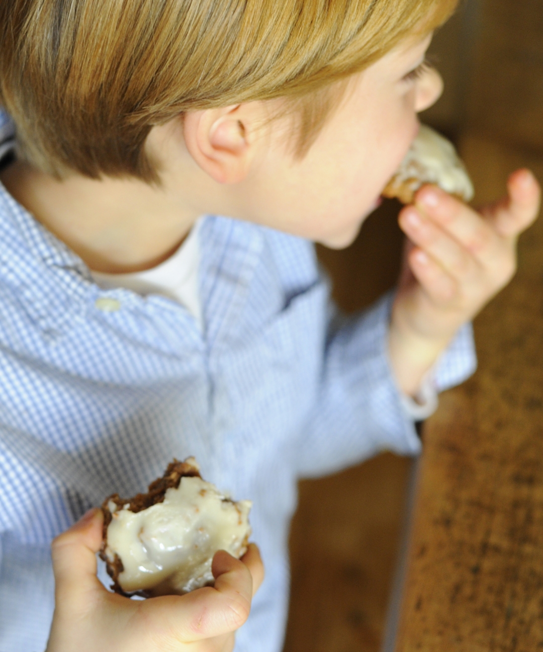 cinnamon bun biscuits!